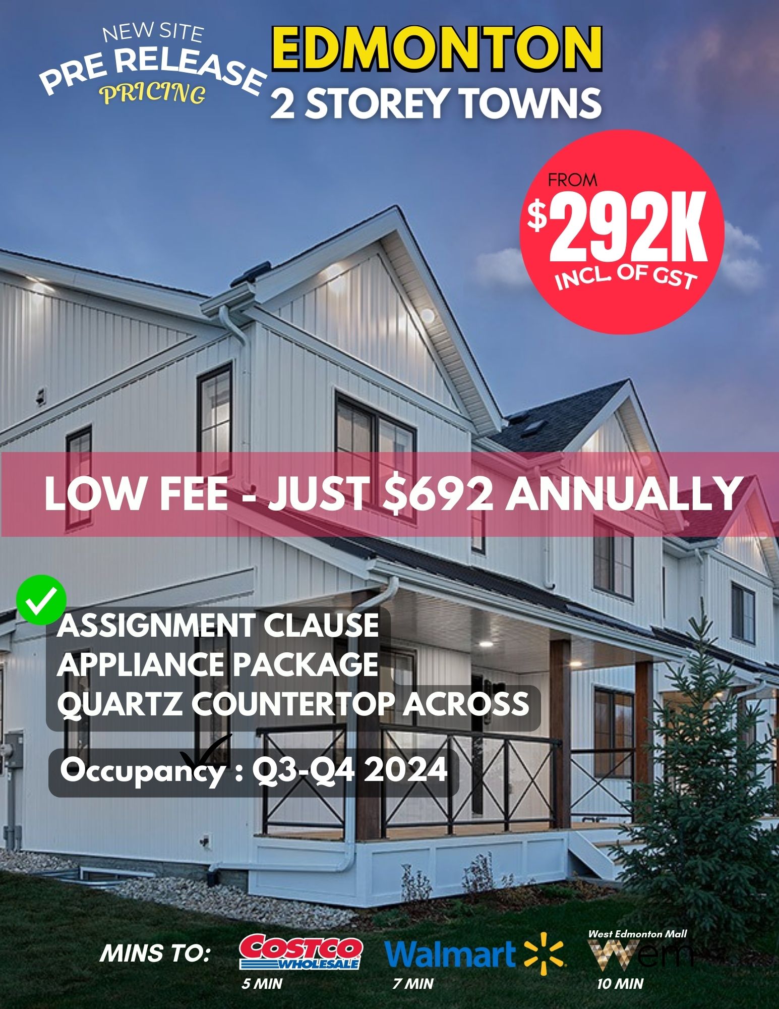 Secord Townhomes - West Edmonton
