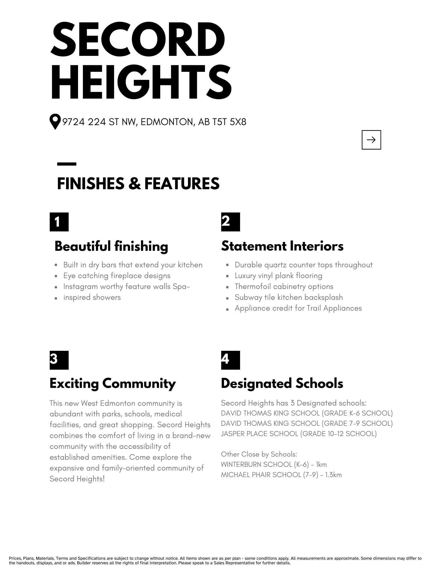 Secord Townhomes - West Edmonton